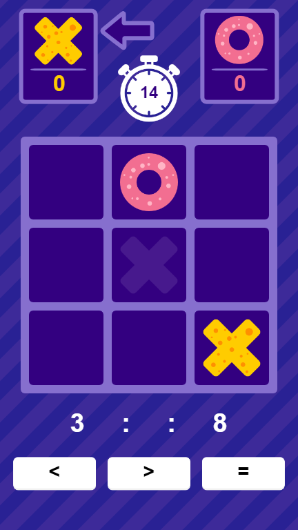 Tic Tac Toe - Comparing Numbers | Html5 Game | Construct 2/3 by NubiaStudio